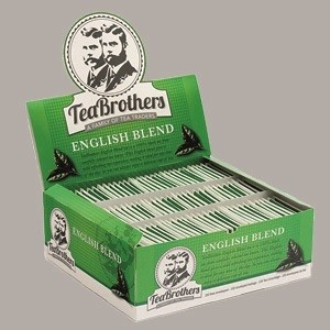 Thee > Tea Brothers > TEA BROTHERS ENGL. BLEND MET ENV 100X2G - Gebroed